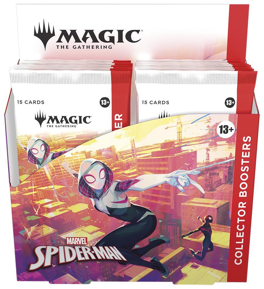 Magic: the Gathering Marvel's Spider-Man Collector Booster Display ...